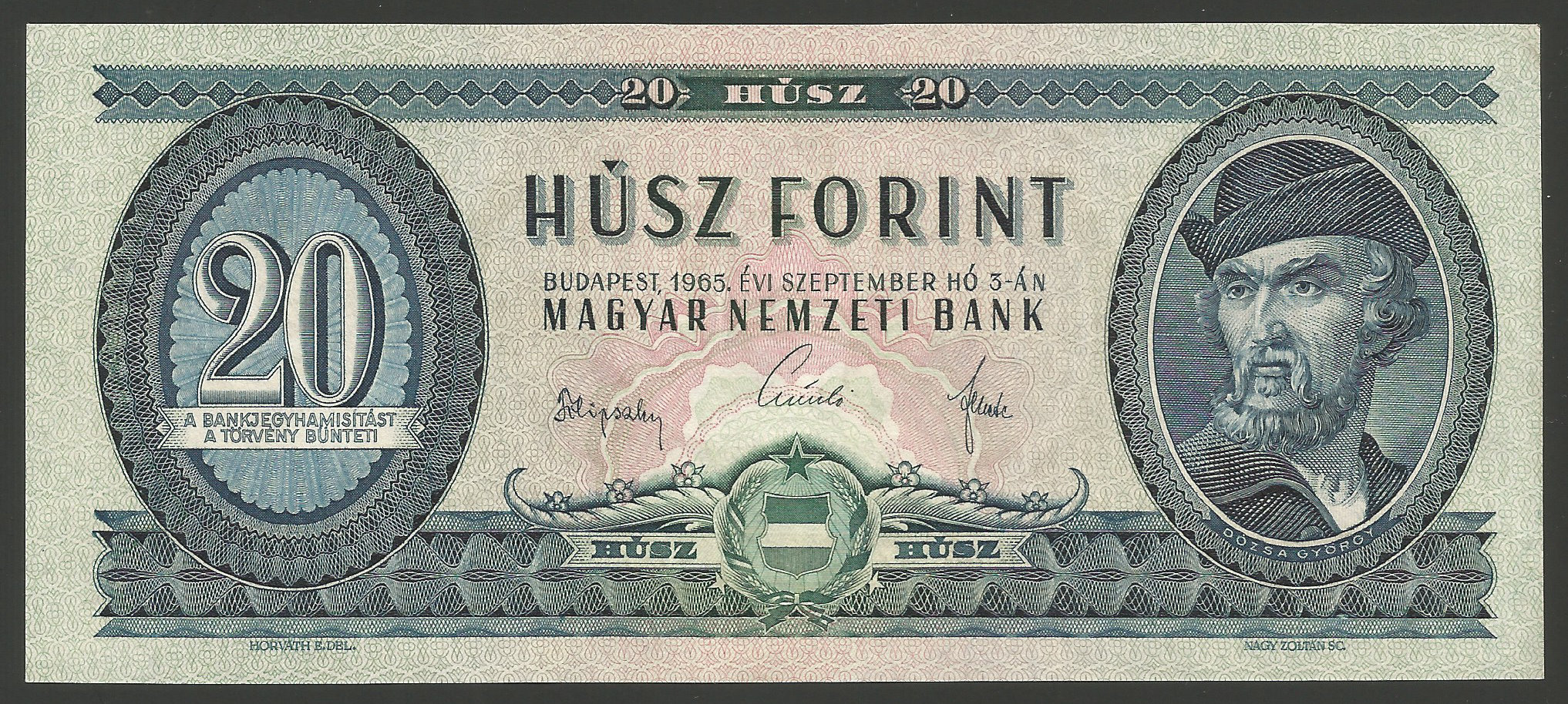 20 forint 1965 | Zomi Numizmatika
