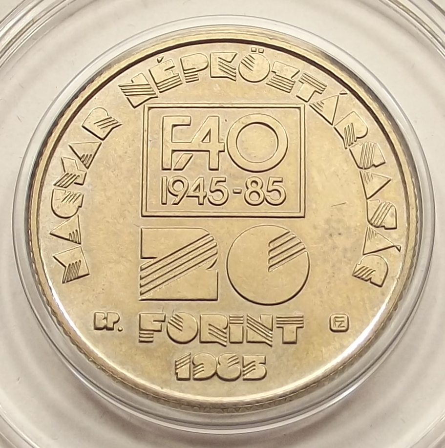 FAO 20 forint 1985 BU | Zomi Numizmatika